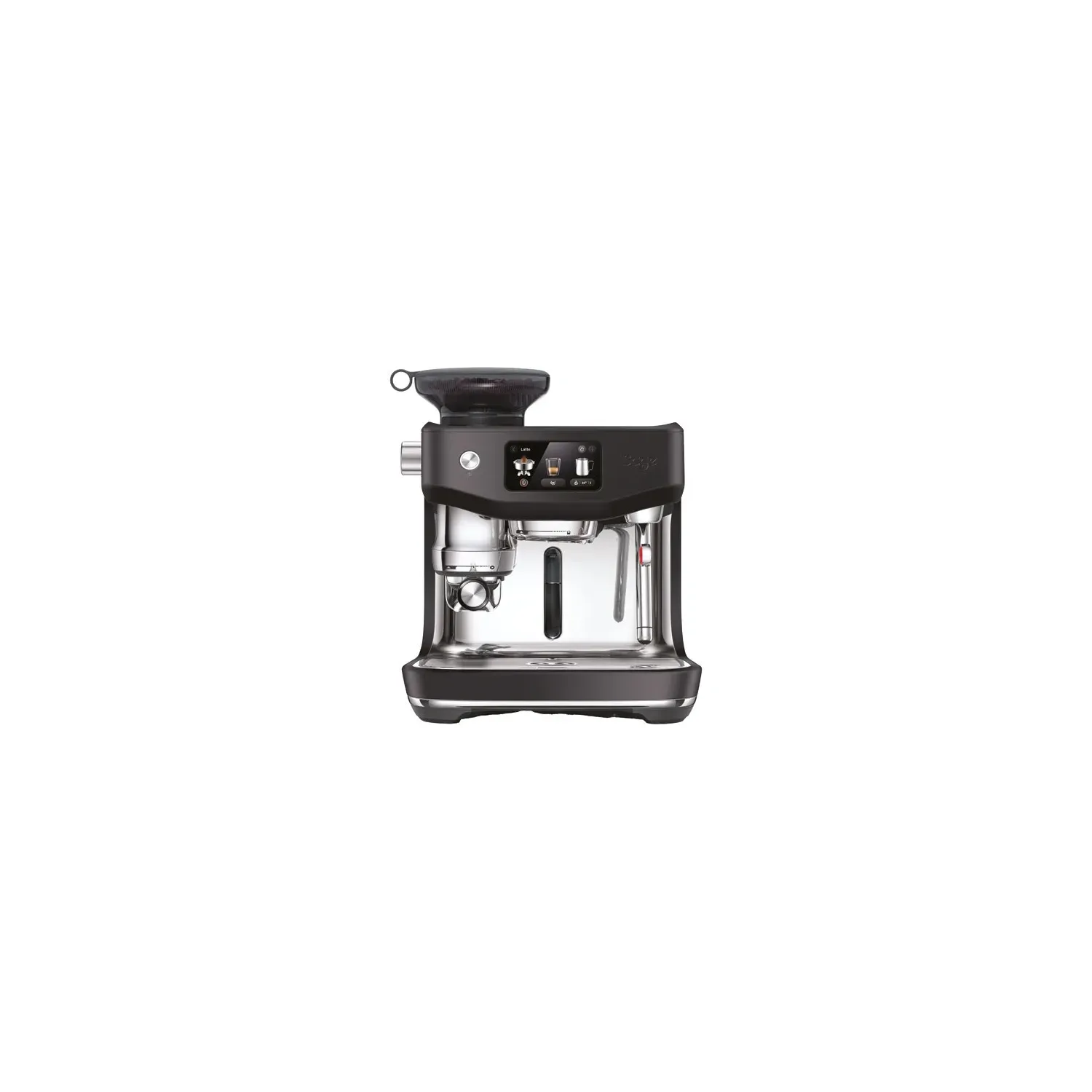 SAGE Machine expresso avec broyeur Inox Noir - Oracle Jet - SES985BTR4EEU1